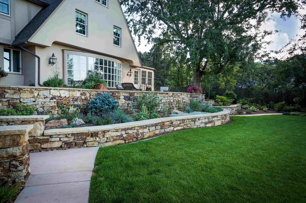 How Can You Build A Stone Retaining Wall? | Home Improvement ...